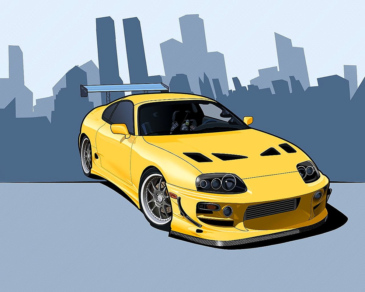 Tapety na pulpit - Toyota Supra | Darmowe tapety
